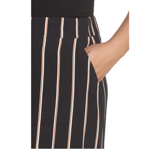 Leith | Pants & Jumpsuits | Nwt Leith Easy Cropped Pants Wide Leg Size ...